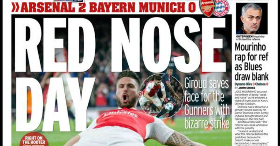 Read all about it: Arsenal beat Bayern Munich - Football365