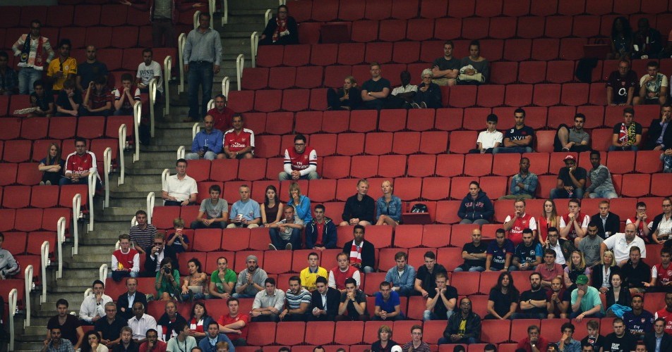 Mediawatch: The new phenomenon of empty seats - Football365
