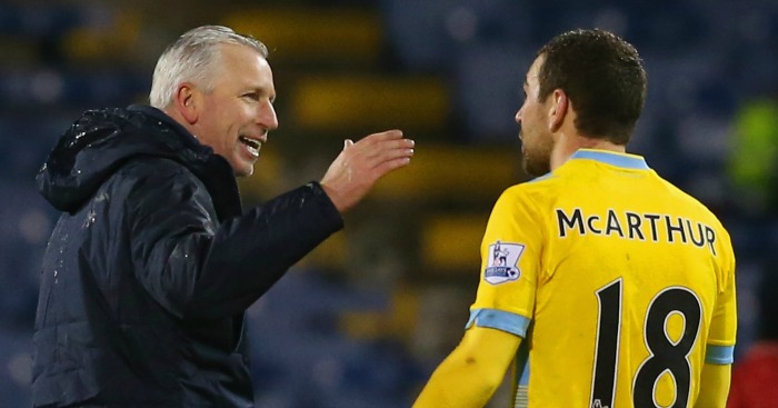 McArthur: 'Unbelievable' Pardew deserves hype - Football365
