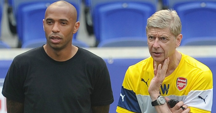 Wenger: Henry can't judge mood from 'best seats in stadium' - Football365