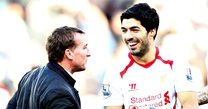 Suarez: Rodgers one of the best coaches in Europe - Football365