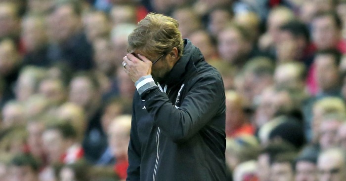 Klopp: Liverpool lost patience - so did the crowd - Football365