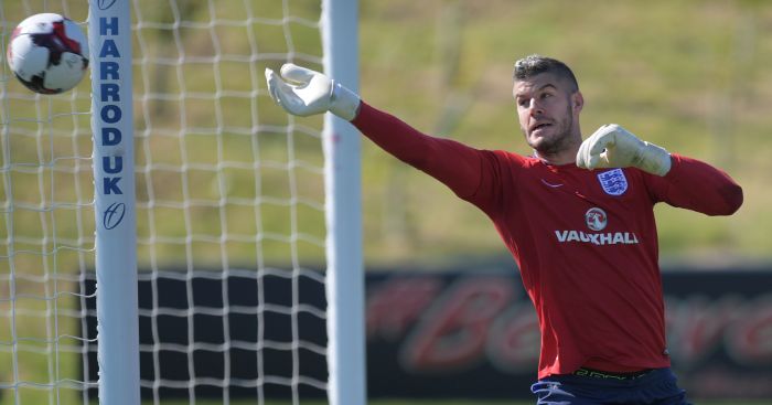Forster ruled out of England clash against Slovakia with arm injury