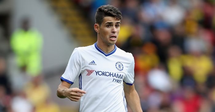 Conte discusses Oscar's future at Stamford Bridge