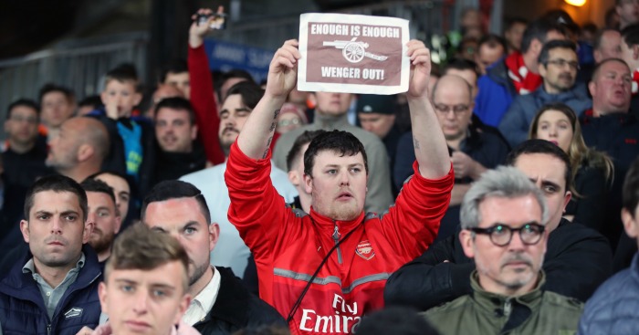Mails: Arsenal fans close to mutiny over Wenger - Football365