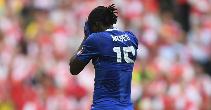 Conte defends Moses' Wembley dive: 'He was tired' - Football365