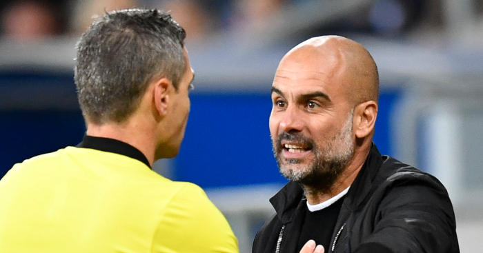 Man City boss Guardiola refuses to discuss clashes with ref - Football365