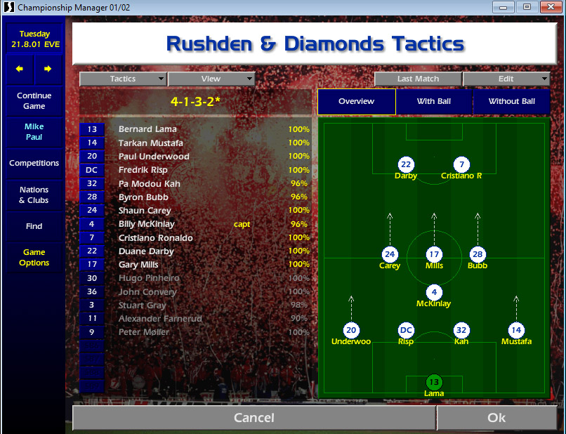Diamond Geezers: Adventures in Champ Man 01/02 - Football365