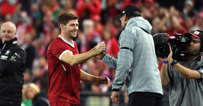 Gerrard 'surprised and flattered' by Klopp revelation - Football365