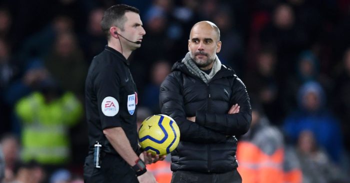 Guardiola: 'Thank you so much' to ref was not sarcastic - Football365