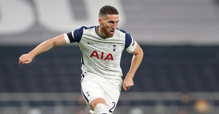 Doherty 'loves it' despite being Spurs' second choice - Football365
