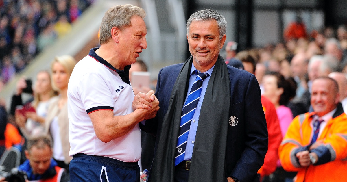 Warnock opens up on 'good looking lad' Mourinho