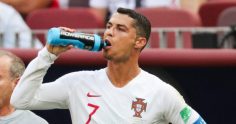 Ronaldo shows just water difference footballers can make to sponsors