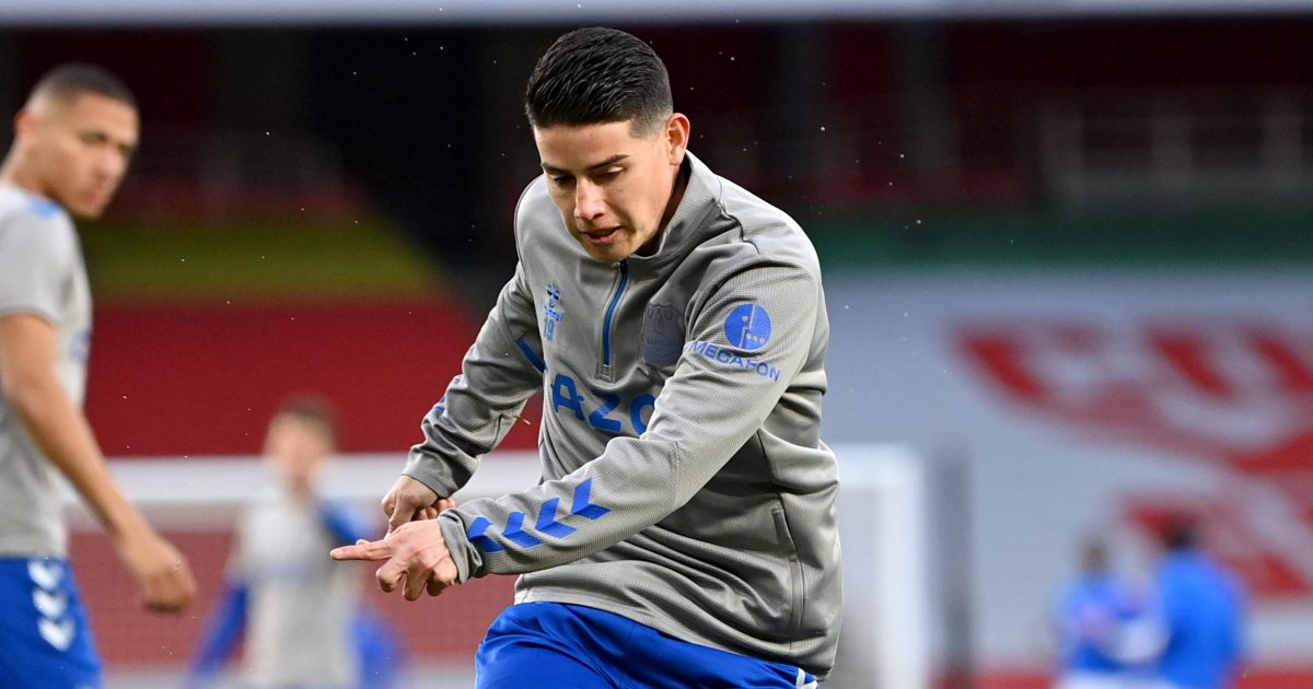 Everton star Rodriguez 'offered to clubs across Europe' - Football365