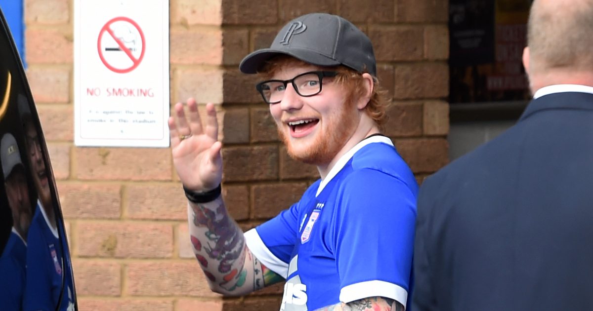 Ed Sheeran sang 'Three Lions' for England squad, says Phillips ...