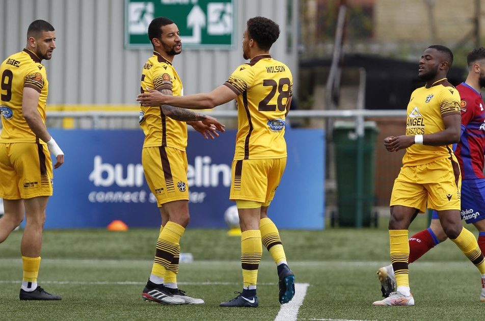 Sutton United are sweet like amber and chocolate...