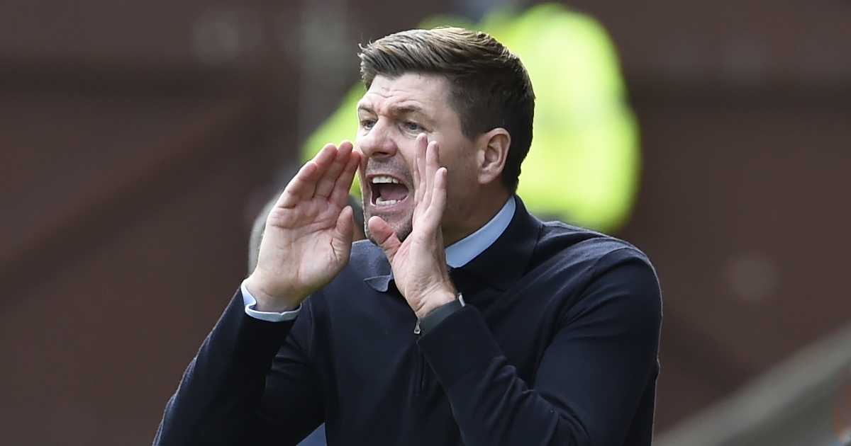 Rangers manager Gerrard has urged his team to keep their concentration ...