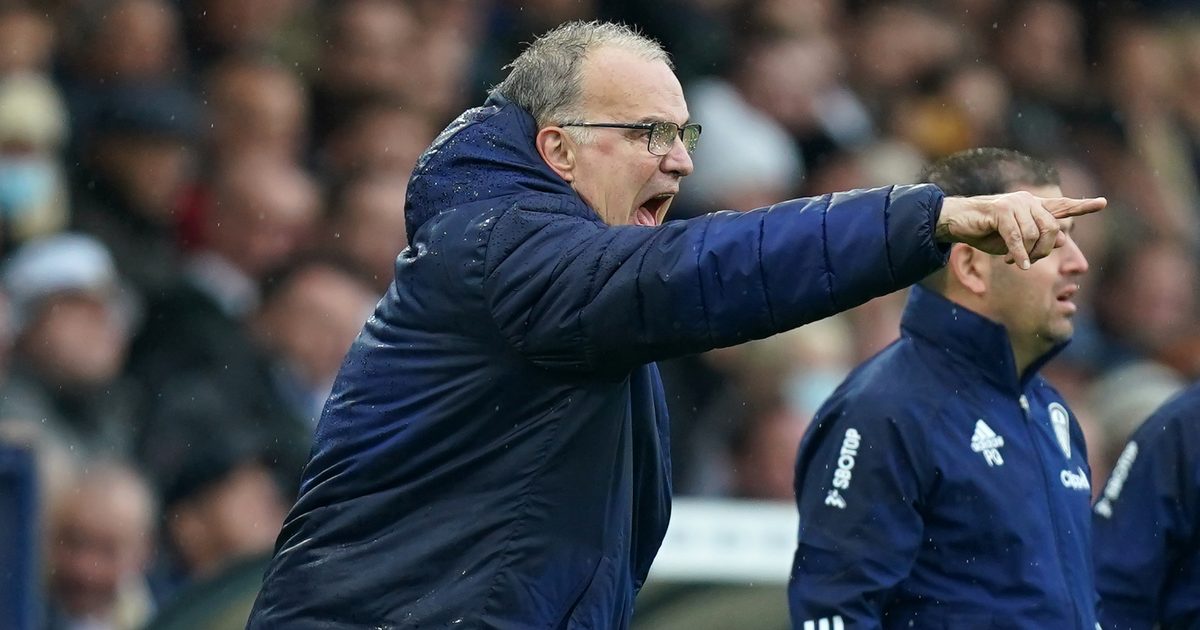 Bielsa admitted that he was relieved after Leeds won their first game ...
