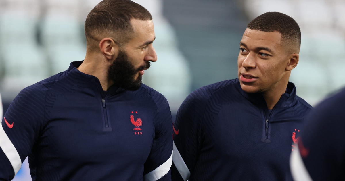 Benzema discusses prospect of France team-mate Mbappe joining Real Madrid