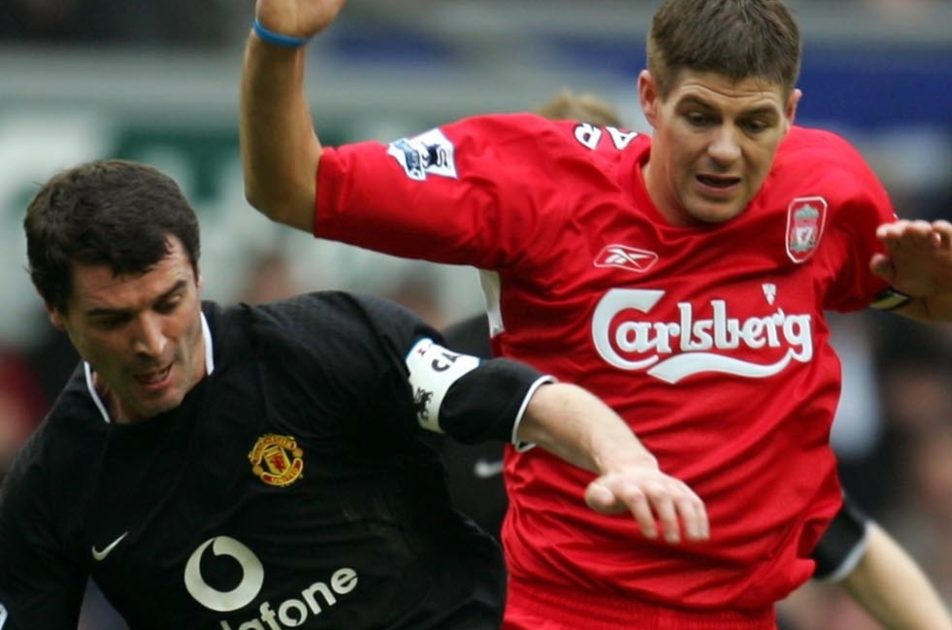 How Steven Gerrard and Roy Keane held back Liverpool and Manchester ...