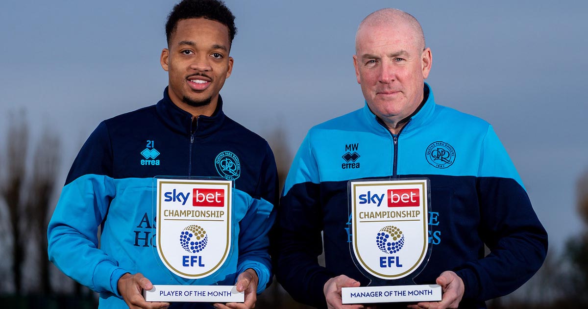 QPR duo clean up in monthly awards - Football365