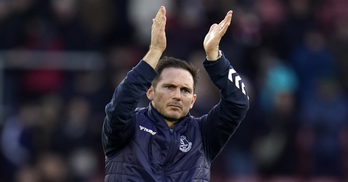 Lampard insists Everton's season 'doesn't rest' on 'difficult' trip to ...