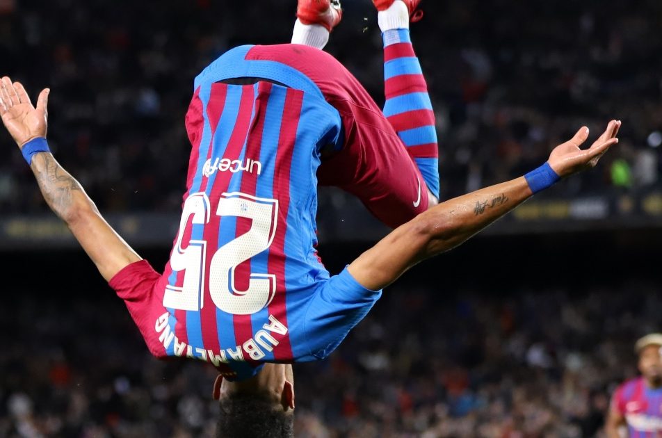 Auba takes Arsenal swipe as he declares he's finally 'at home'