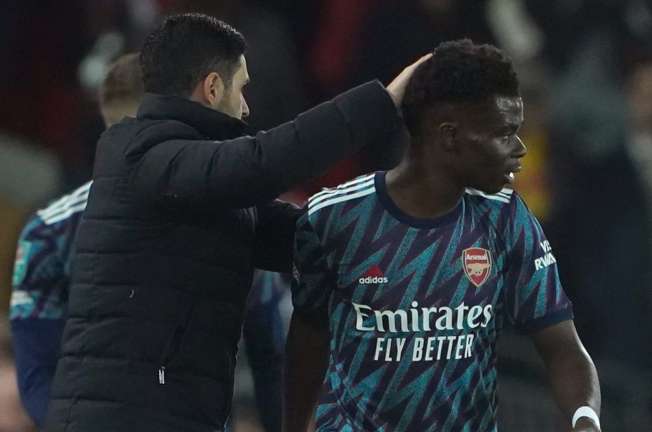 Arteta believes Saka's penalty miss in the Euro 2020 final 'was great ...