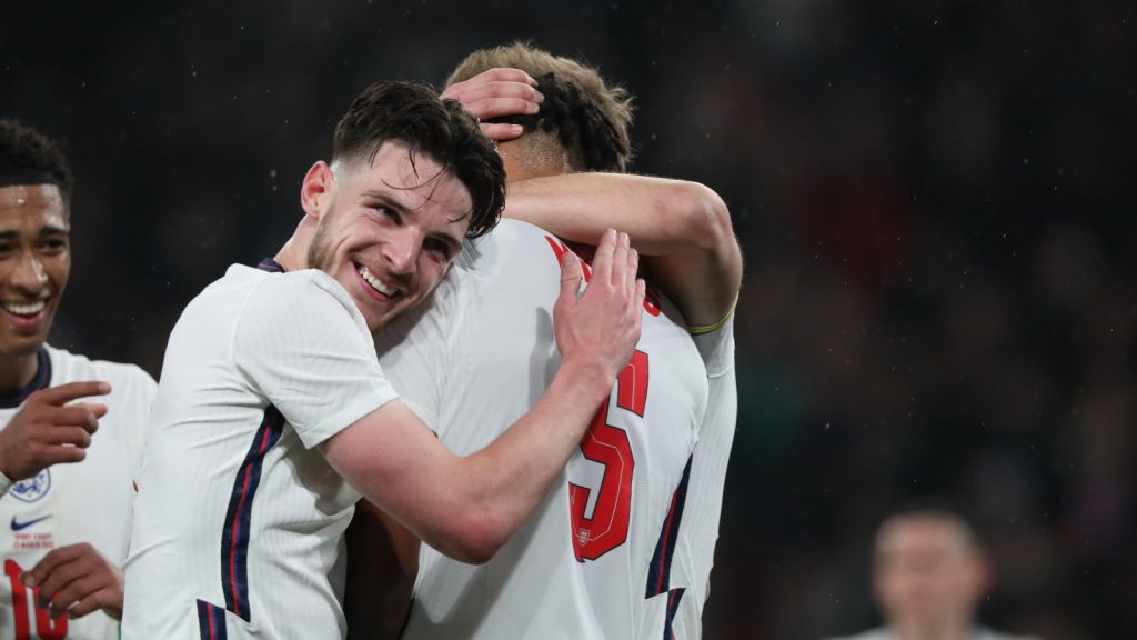 Man Utd have 'nothing concrete' going on with West Ham's Rice who is ...