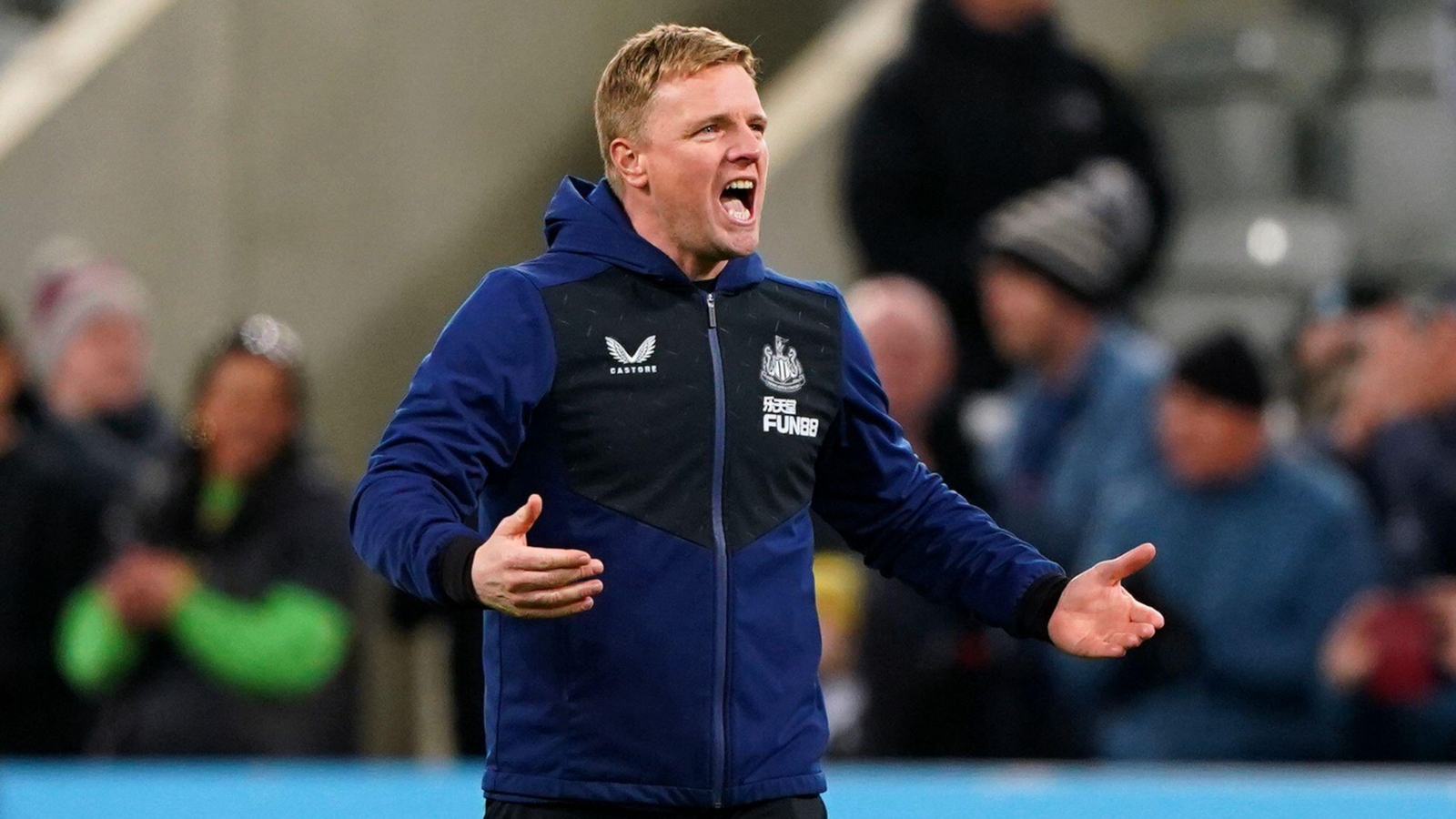 Howe praised the 'unique' Newcastle support for pushing his side past ...