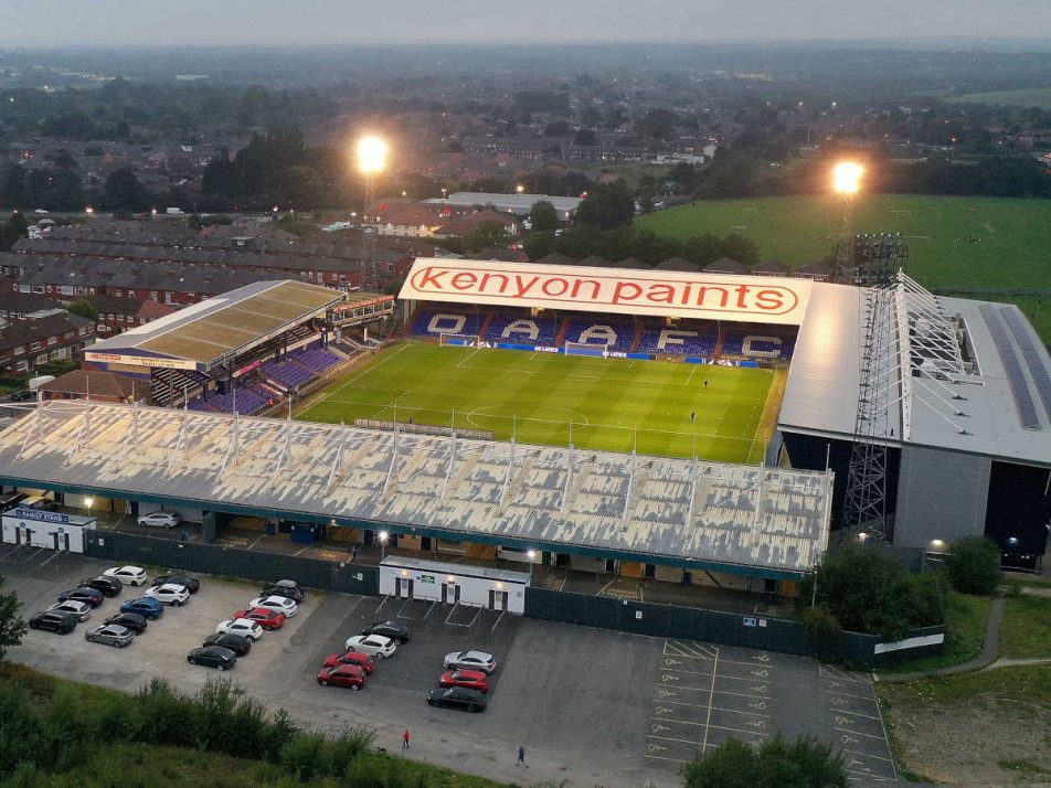 Oldham Athletic stand on the brink of one of the biggest falls of all