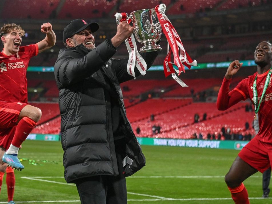 How Liverpool winning the Quadruple would help 'banter club' Man Utd ...