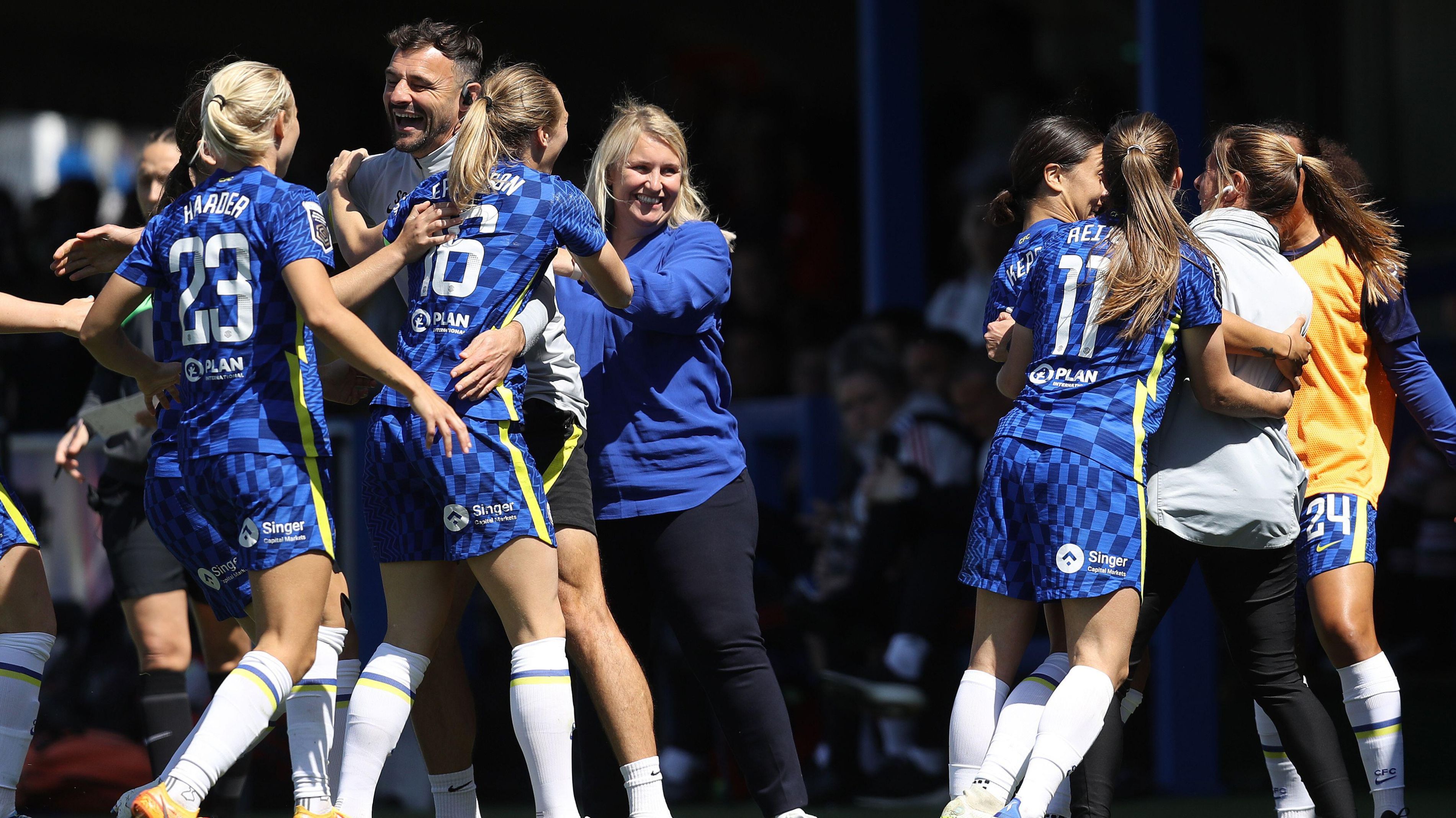 Chelsea fight back from behind on final day against Man Utd to retain ...