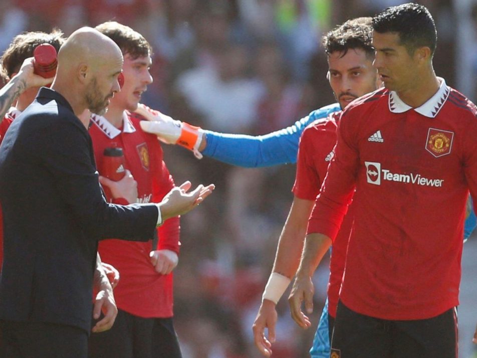 In a 'brutal' and 'disastrous new twist', Ronaldo is on the BENCH after ...