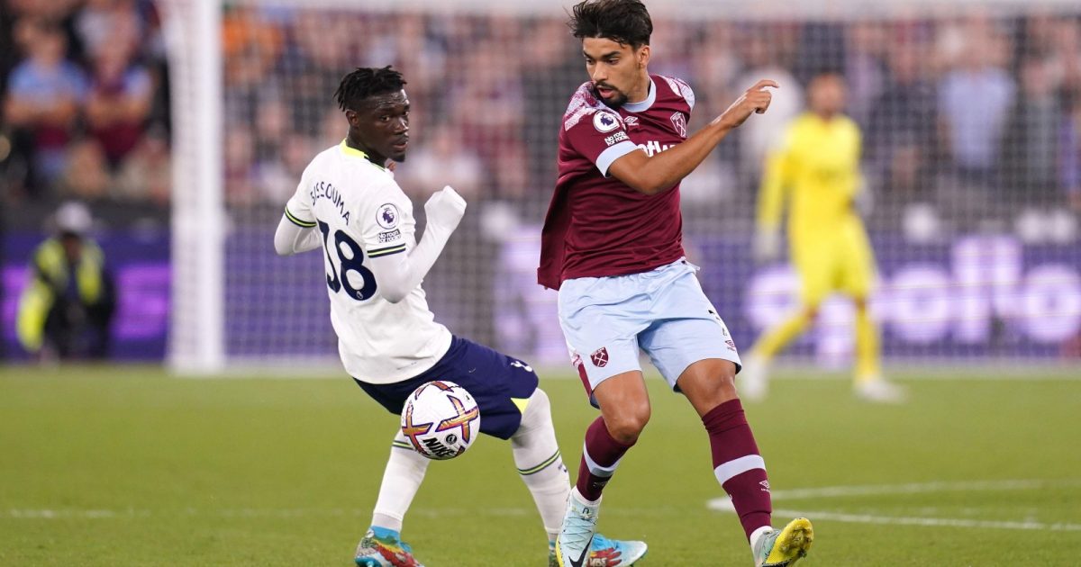 West Ham 1-1 Tottenham: Paqueta makes Hammers debut in London derby draw