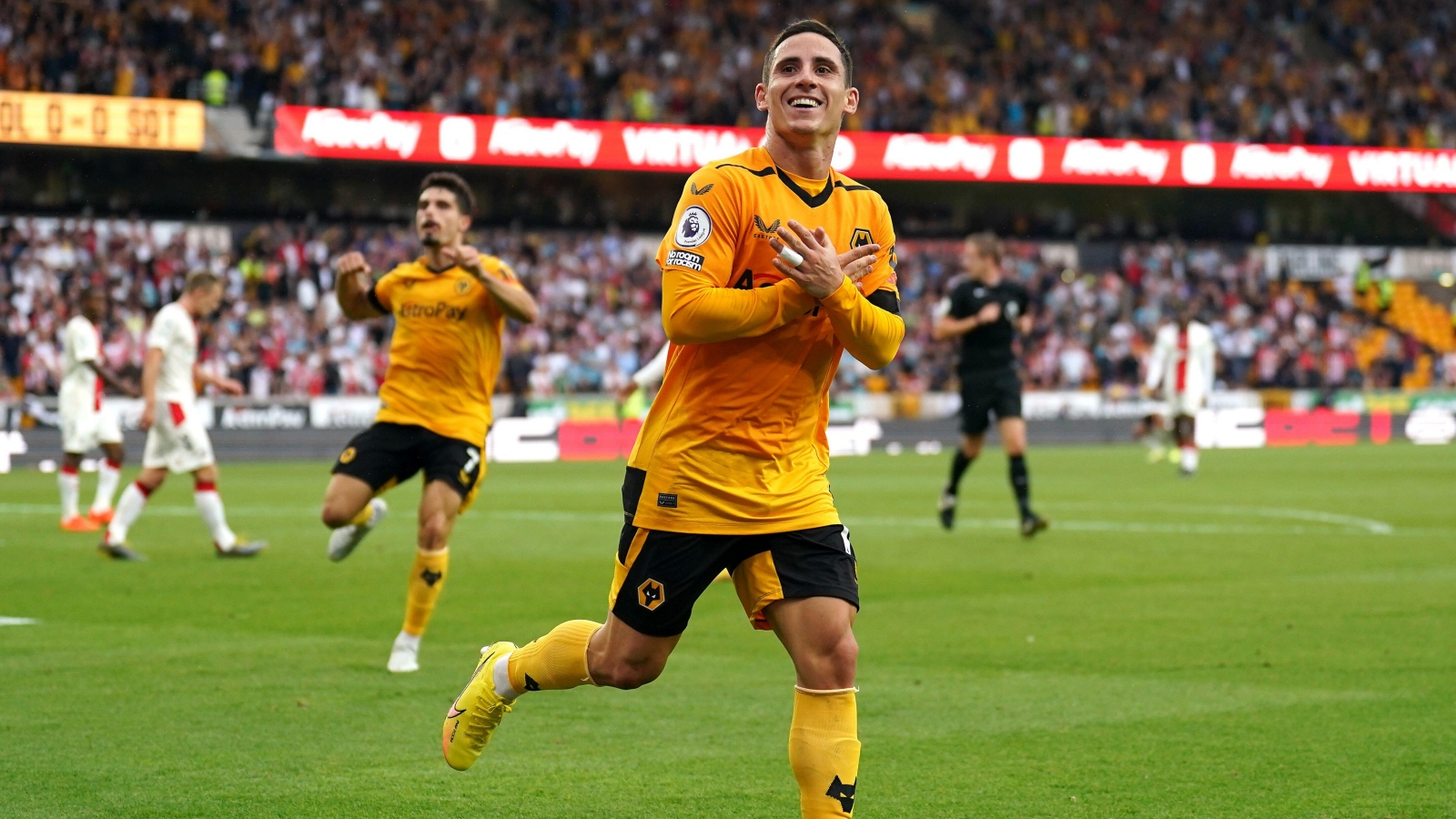 Wolves 1-0 Southampton: First-half Podence goal enough for Lage's men ...