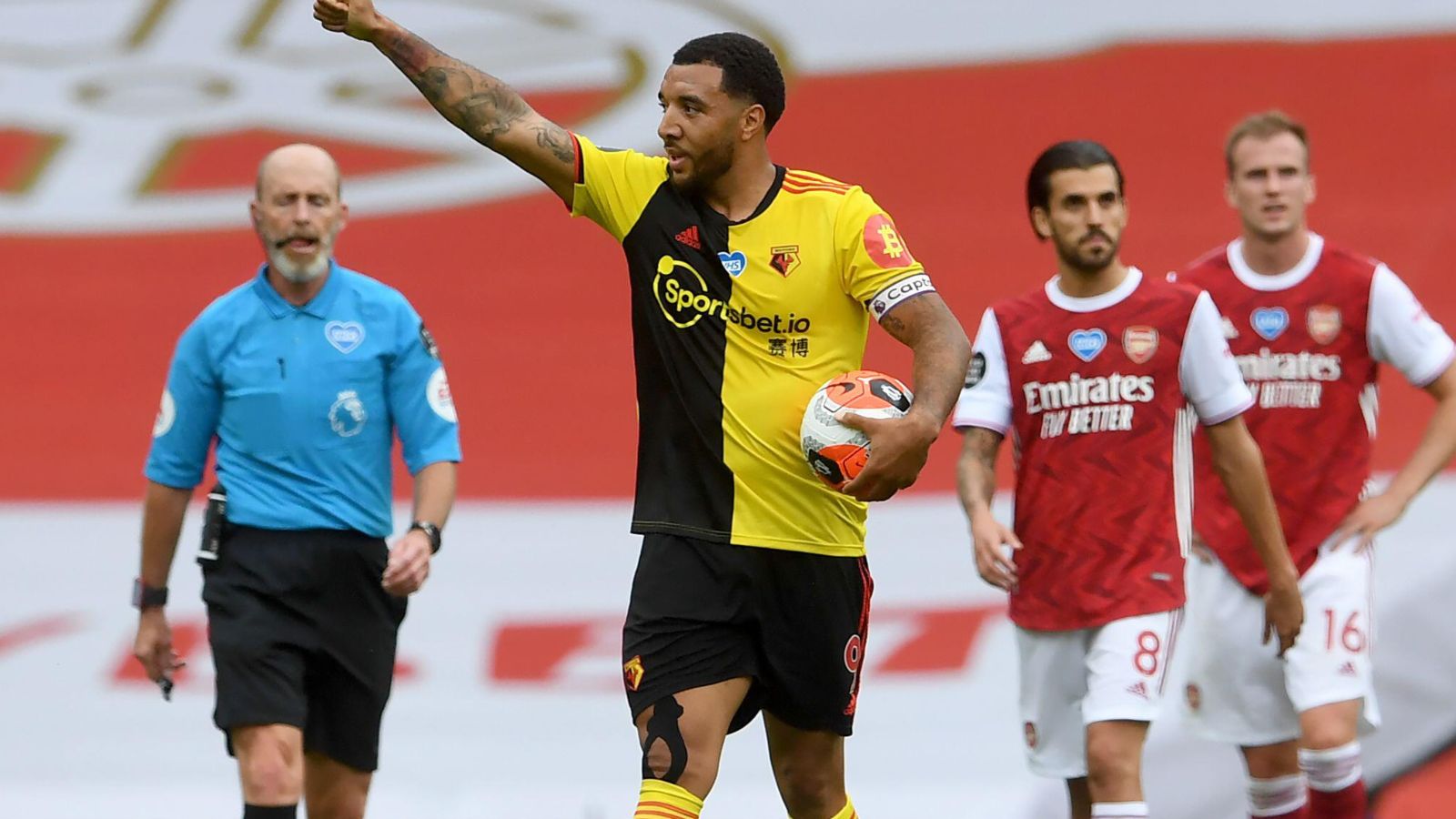 Deeney withdraws 'no cojones' jibe as Arsenal 'are a proper outfit now ...