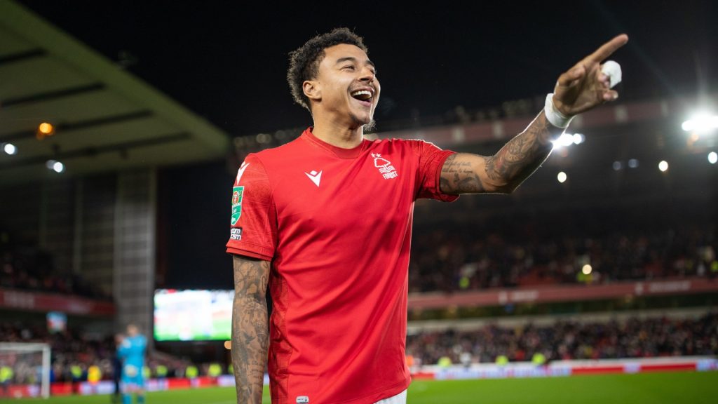 Jesse Lingard hoping floodgates will open after netting first Forest ...