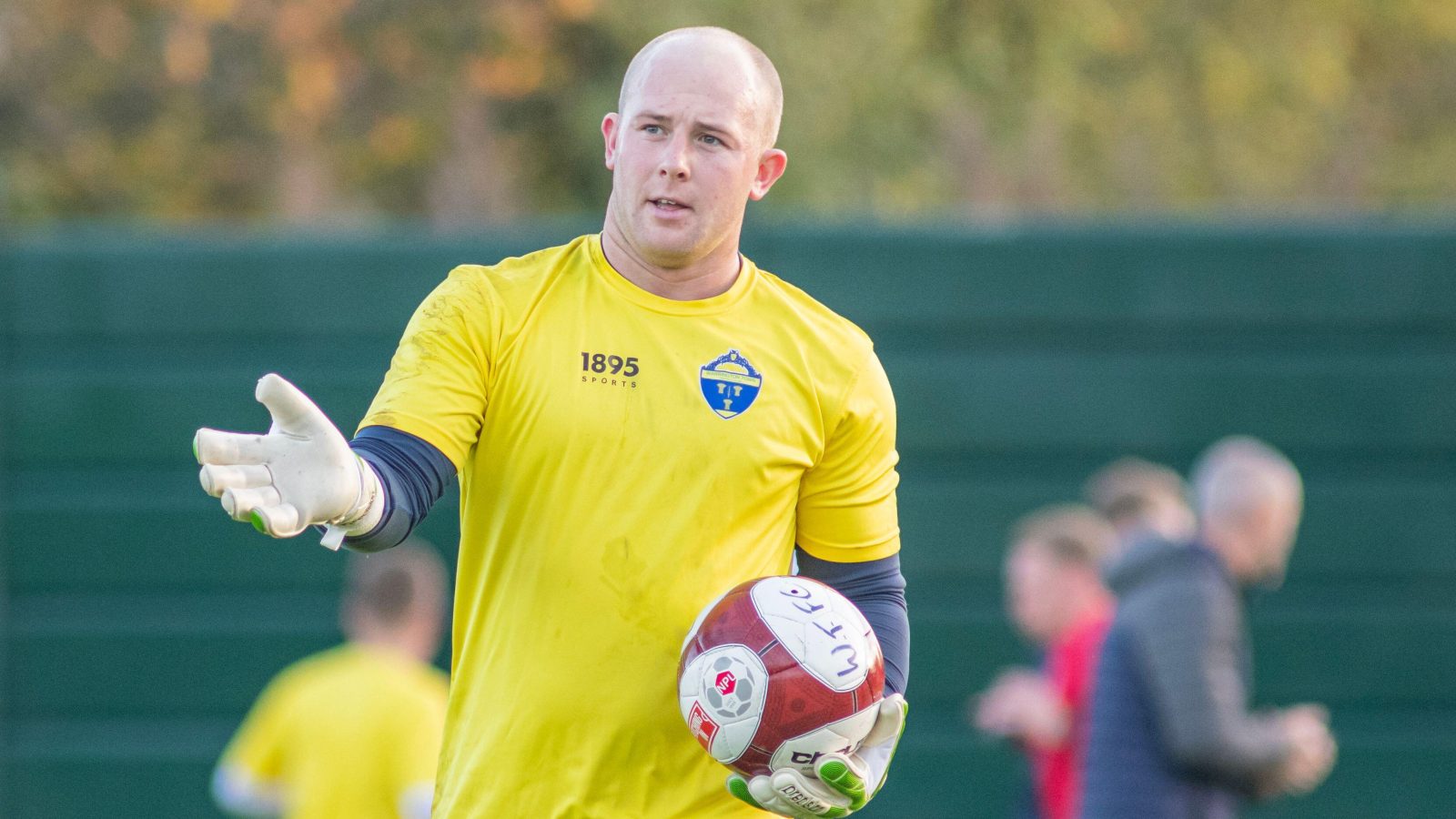 'Knocked sick' - Goalkeeper sent off after confronting fan who ...