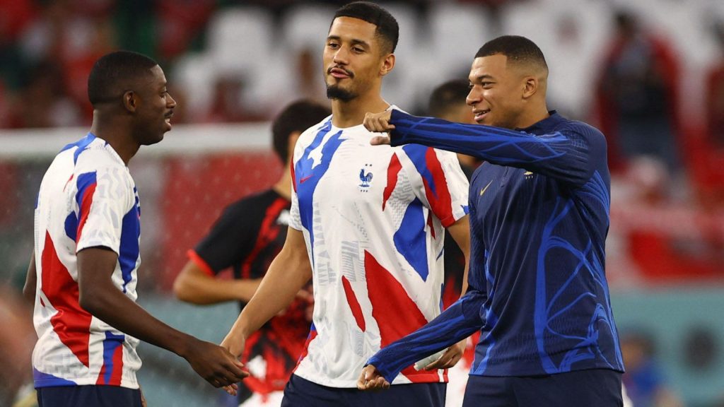 France defender Saliba hopes Arsenal team-mate gets 'knocked out' the ...