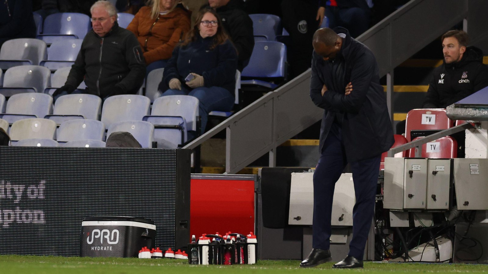 Vieira makes no excuses for poor Palace as Fulham boss dedicates win ...