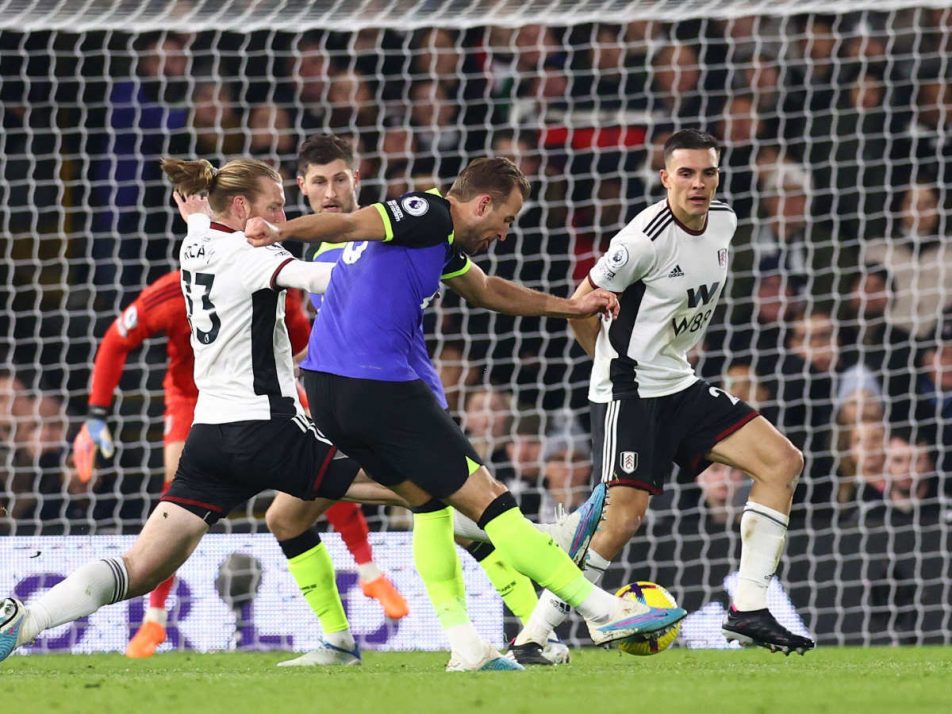 Spurs have their gloom lifted by Harry Kane's record-equalling intervention