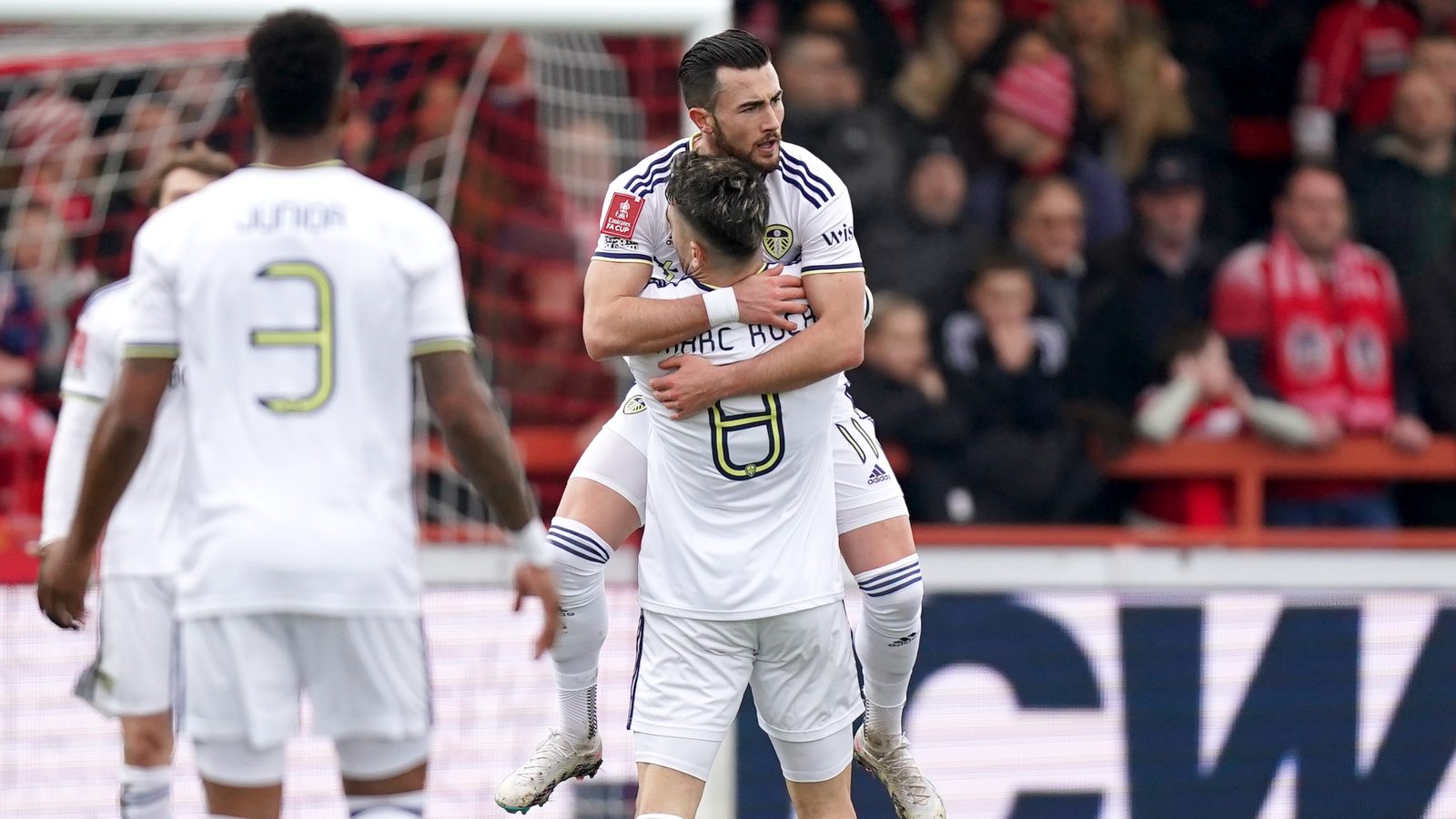 Accrington 1-3 Leeds: Harrison stunner helps Marsch's side breeze into ...