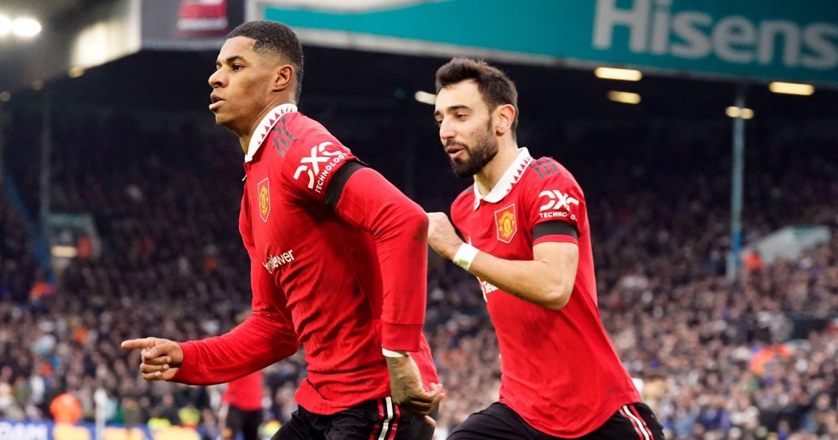Leeds 0-2 Man Utd: Marcus Rashford scores again as Red Devils leave it ...