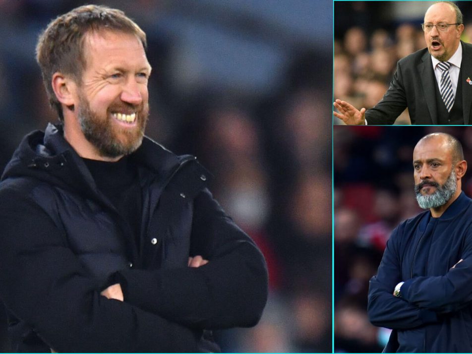 Graham Potter second in top 10 of Premier League managers doomed to fail