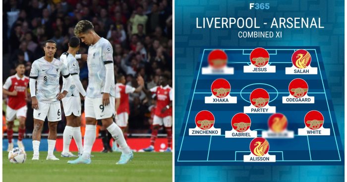 Arsenal dominate combined XI with Liverpool: Xhaka over Thiago, White ...