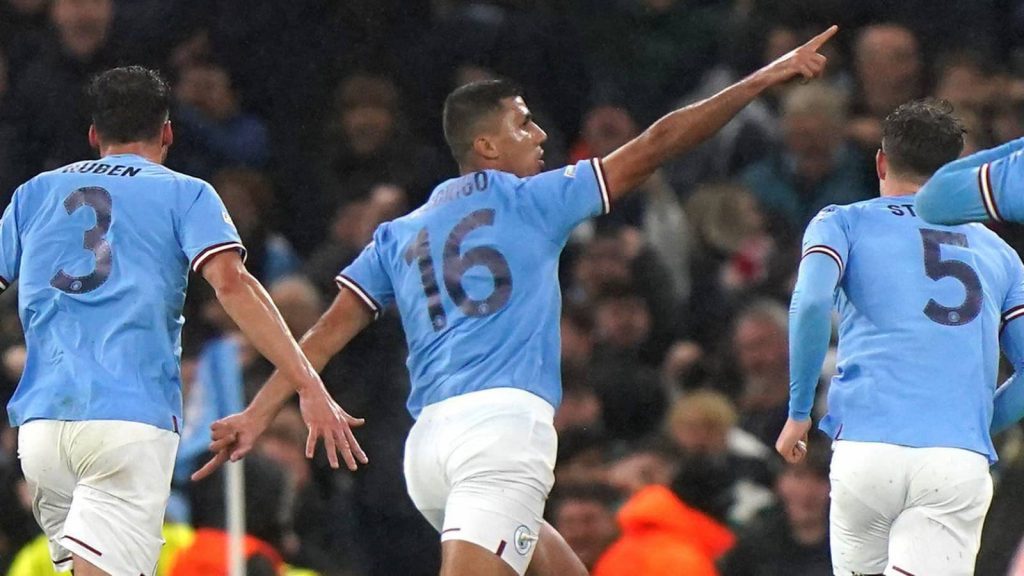 Guardiola brings silent Treble into view as Man City defence ...