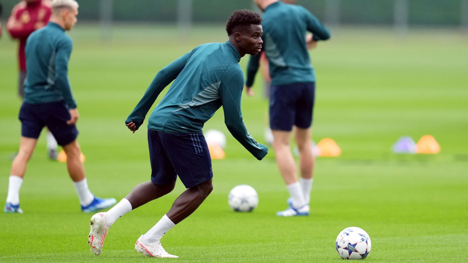 Key Arsenal trio in training ahead of crucial Champions League clash ...