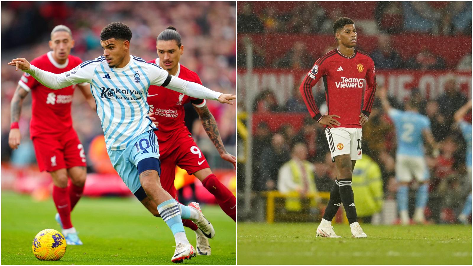 Manchester United trio and Man City target in Premier League's worst XI ...
