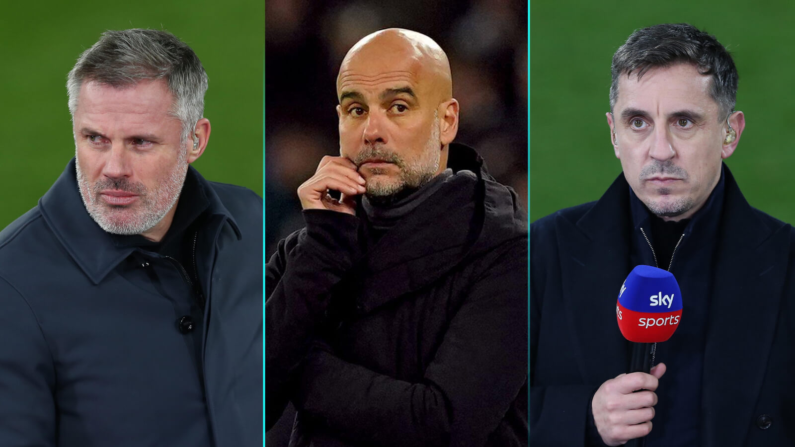 Neville digs out 'dirty little Scouse dog' Carragher after Guardiola's ...